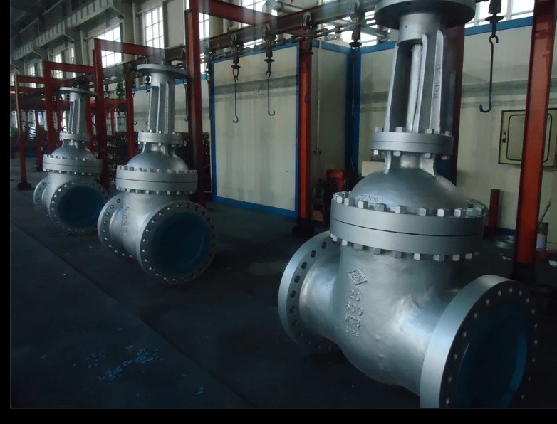 2 Inch - 60 Inch API 600 Gate Valve Gear Dioperasikan CF3 CF3M CF8 CF8M ...